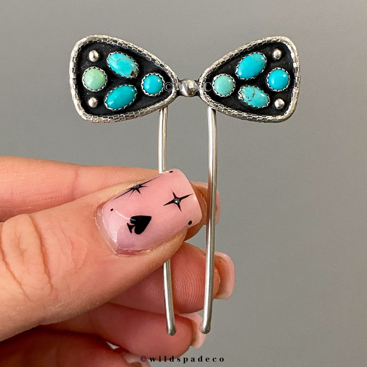 Cluster Disco Bow Hair Pin – Wild Spade Co.